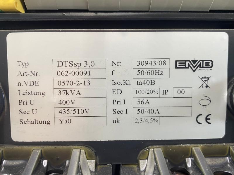 Drei Phasen- Transformator, Spartransformator, Drehstrom Trafo