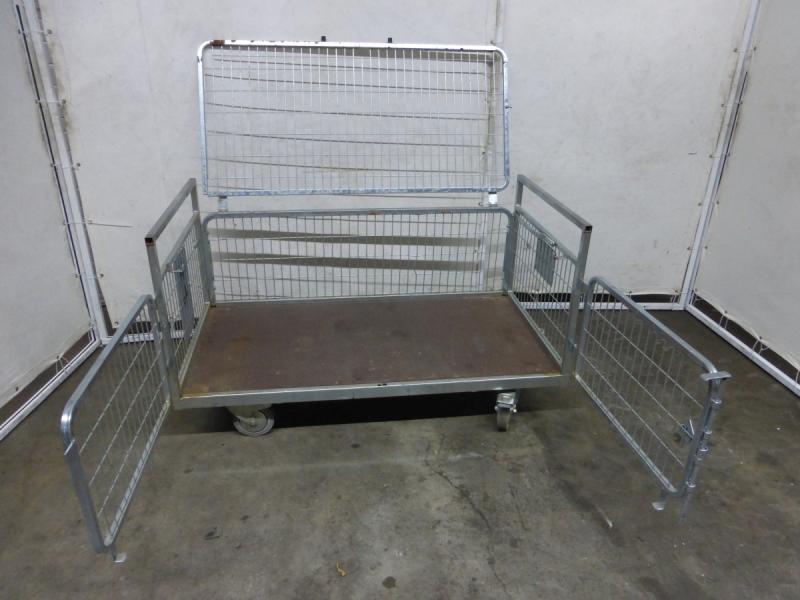 Transportwagen, Kastenwagen, Rollwagen Rollbehälter, Stahlrollbehälter ...